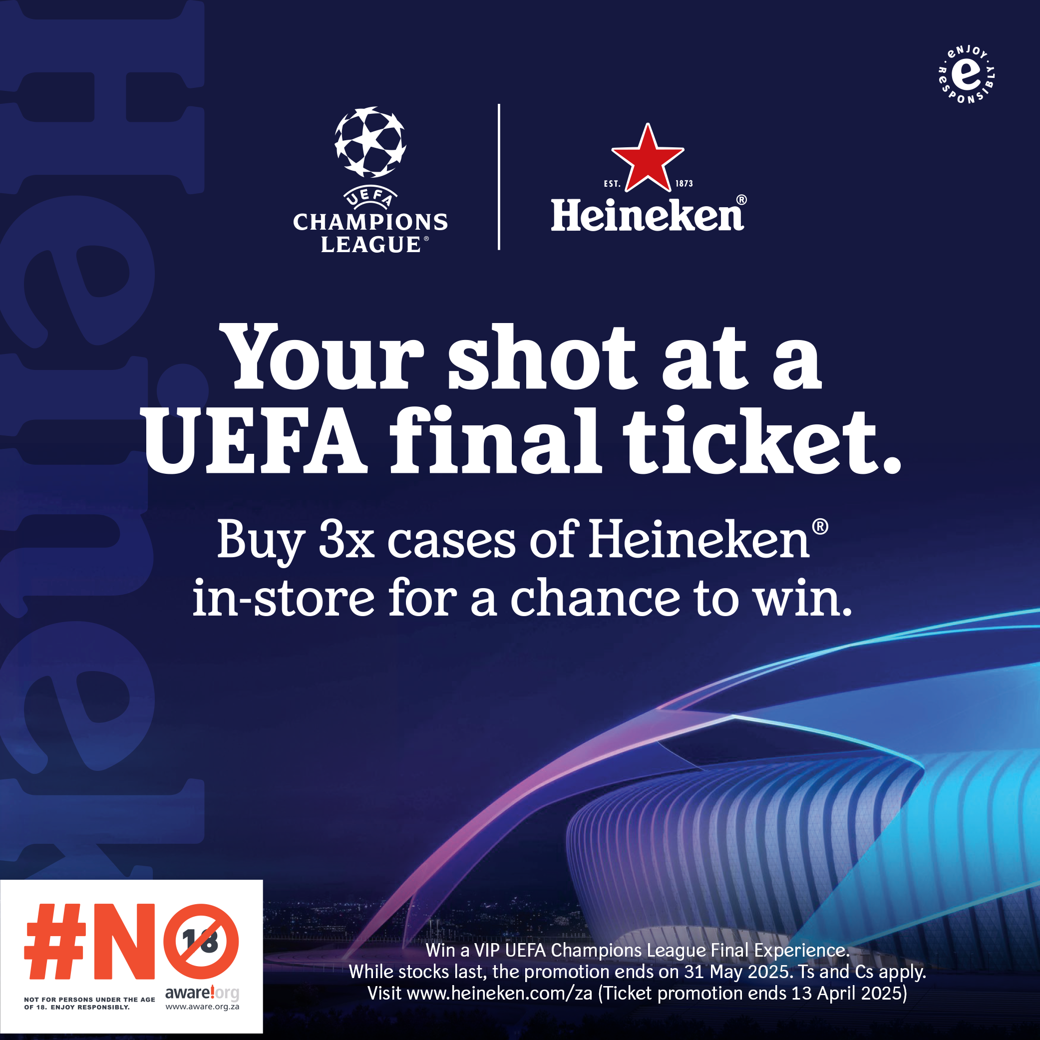 Heineken UCL VIP Experience 2025 | Terms & Conditions